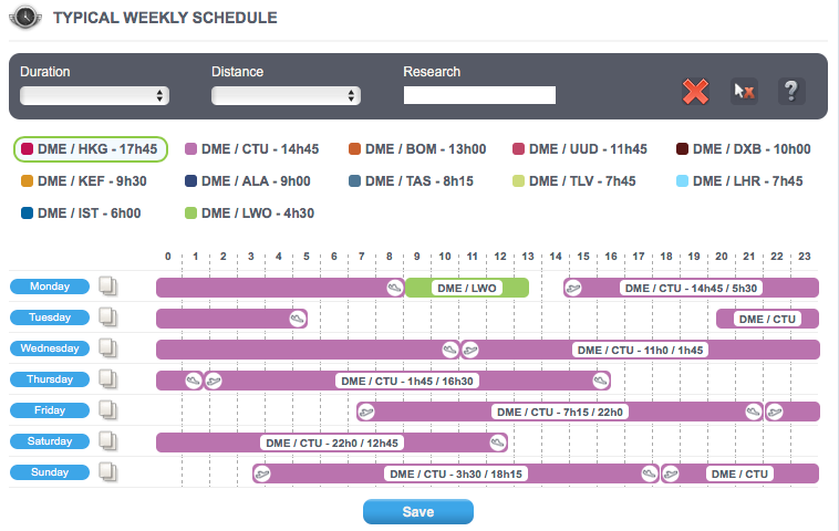 💻 Web: how to schedule my flights? – Airlines-Manager Help