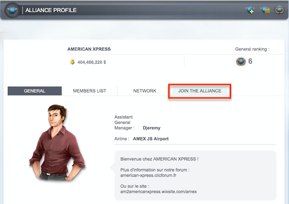 How to create/join an alliance? – Airlines-Manager Help
