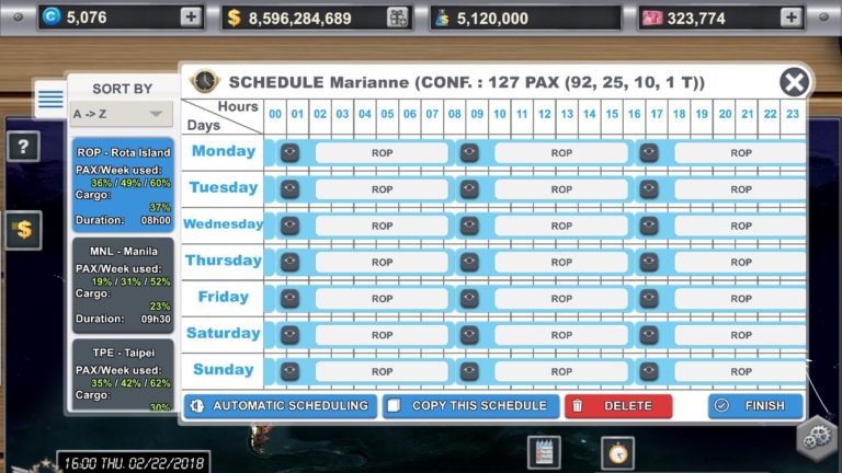 📱Mobile: how to schedule my flights? – Airlines-Manager Help